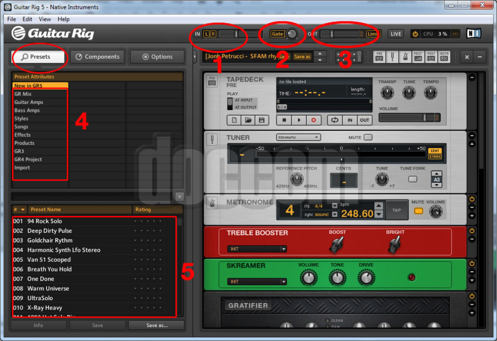 Como Utilizar o Guitar Rig 5 + Guitar Link USB / Interface - Blog Doccom