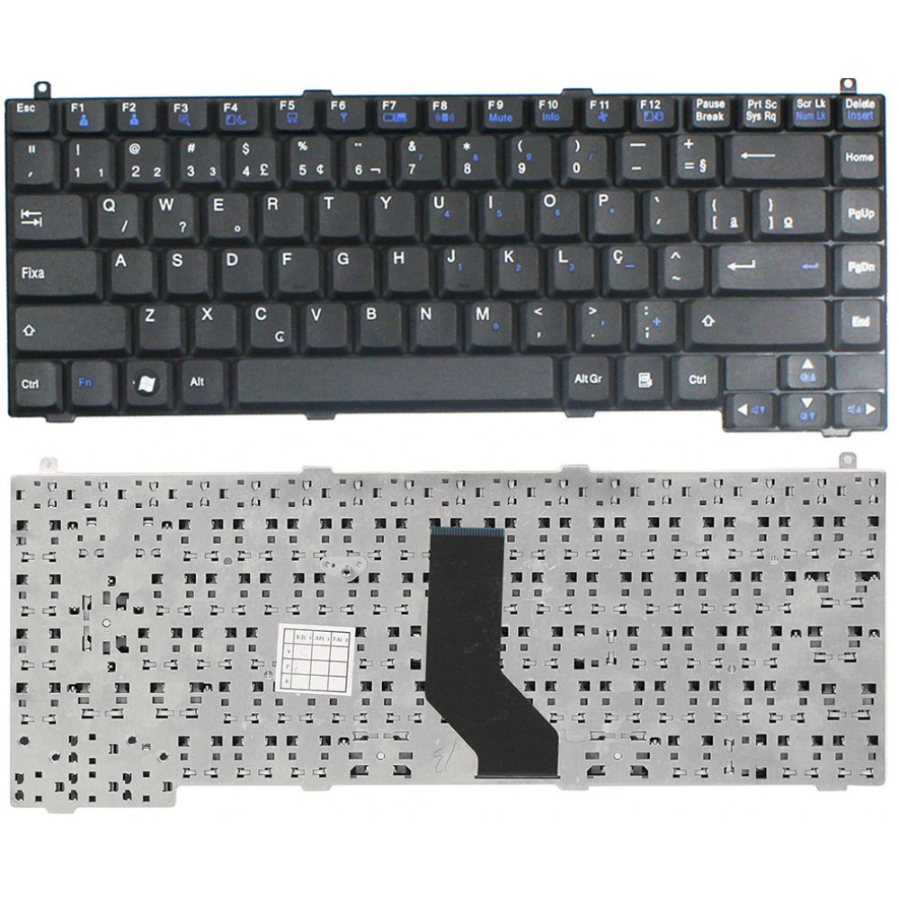 Teclado P/ Lg R410 R480 R490 Mp-04656pa-9205 Ql3 R48 Com Ç