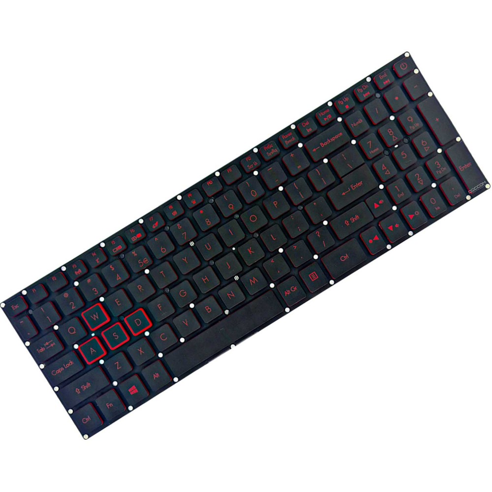 Teclado Para Acer Gamer Nitro 5 An515 42 Layout Us