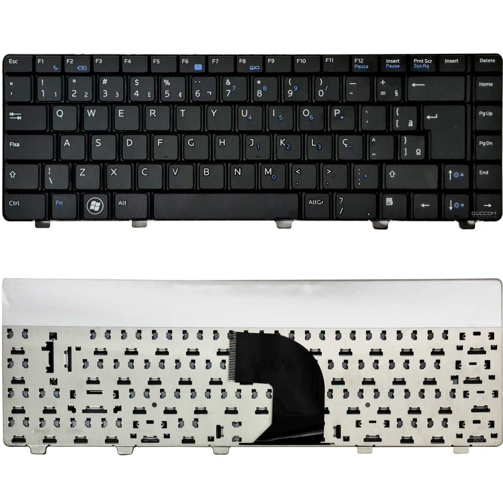 Teclado P/ Notebook Dell Vostro 3300 3500 Abnt2 - Com Ç