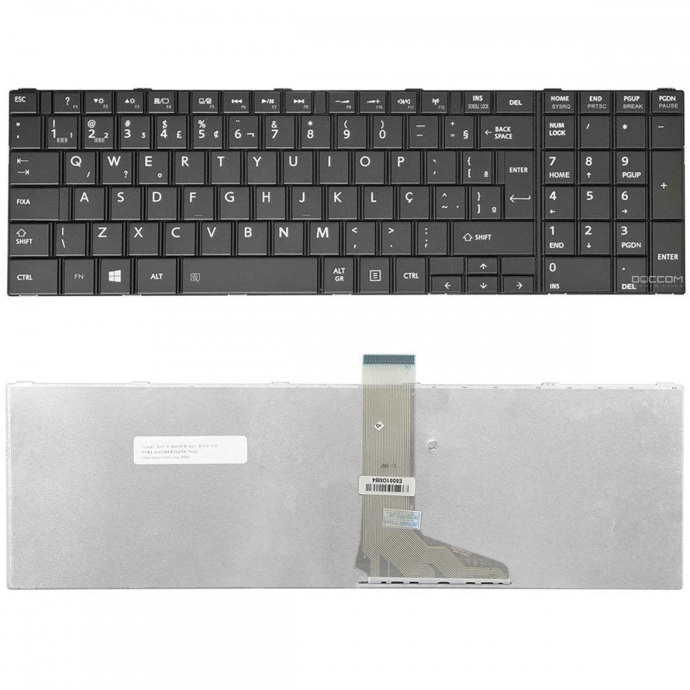 Teclado Toshiba Satellite C870 S855 S855d P850 P850d Com Ç